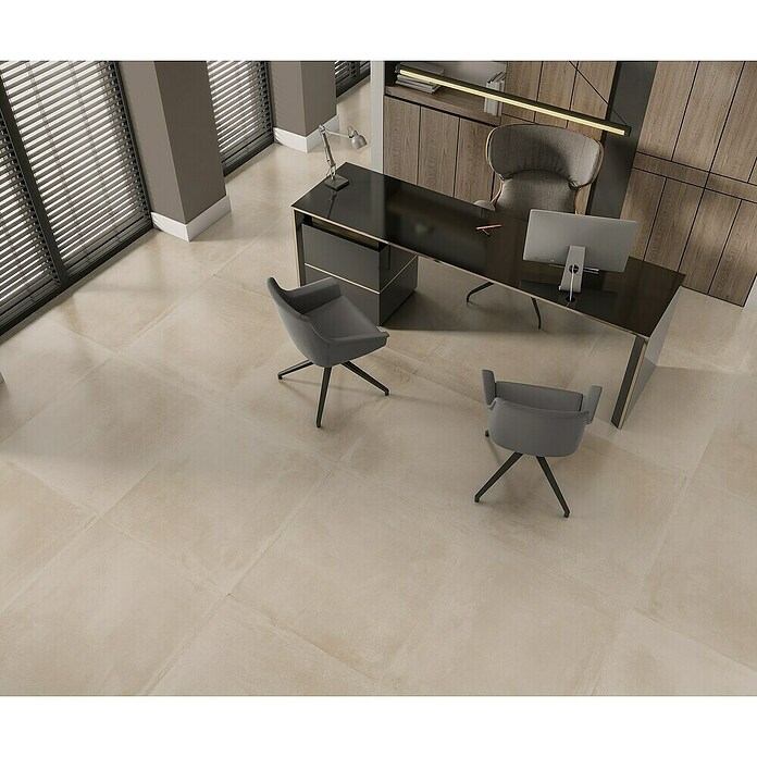 Pavimento porcelánico Madox (60 x 120 cm, Arena, Mate, Rectificado ...