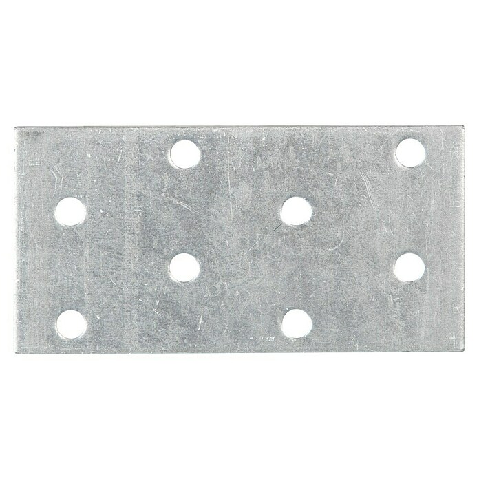 Alberts Pletina de ensamblaje (L x An: 80 x 40 mm, Zincado) | BAUHAUS