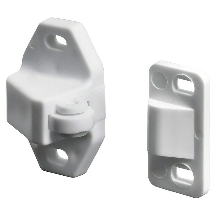 Hettich Rollenschnapper (L x B x H: 21 x 35 x 19 mm, Kunststoff, Weiß ...