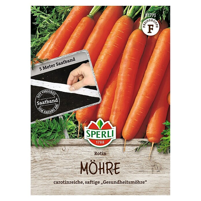 Sperli Groentezaden (Daucus carota, Max. groeihoogte: 1 cm - 10 cm ...