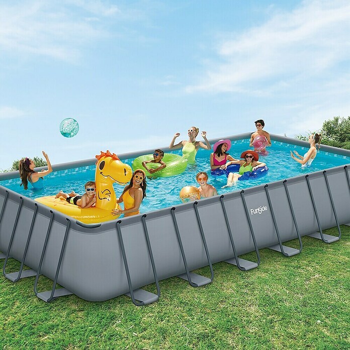 Funsicle Frame-Pool-Set Oasis Lap Pool (L x B x H: 732 x 366 x 132 cm ...