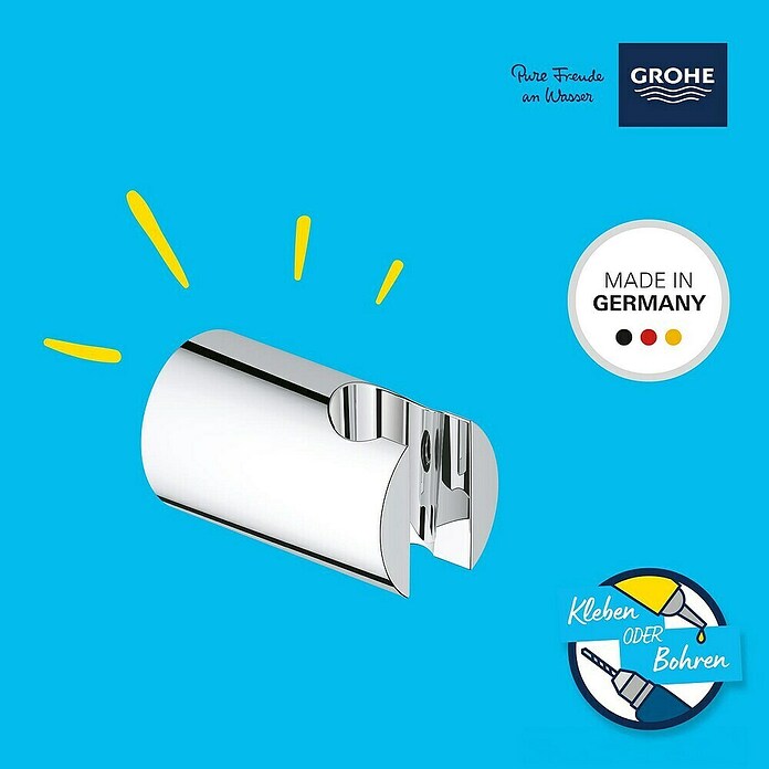 Grohe Brausehalter Vitalio Universal BL (Kunststoff, Chrom) | BAUHAUS