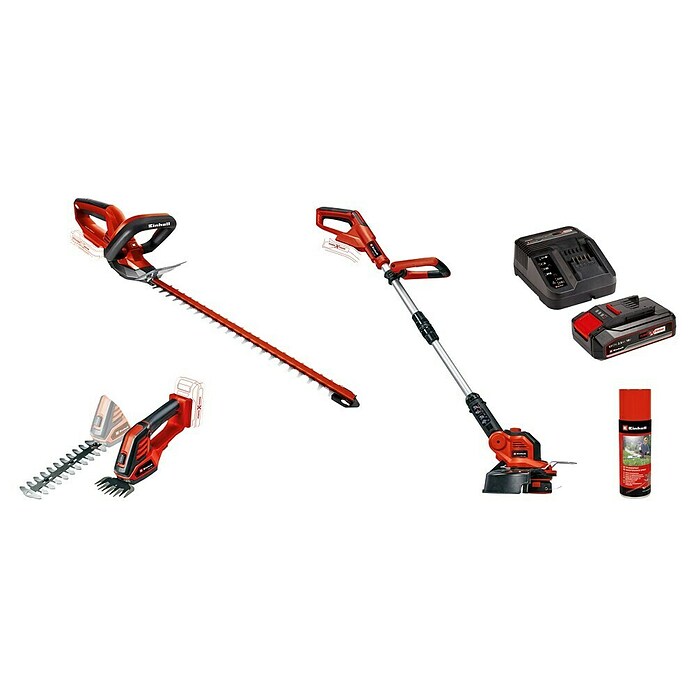Einhell Power X-Change 18V Maschinen-Set Garten Starterset (5 -tlg ...