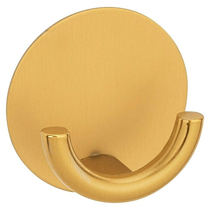 Wenko Samoljepljiva kukica Rondo (Zlatna, Plemeniti čelik) | BAUHAUS