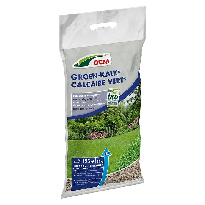 DCM Gazonkalk Groen-Kalk (10 kg, Max toepassingsvlak: 125 m²) | BAUHAUS