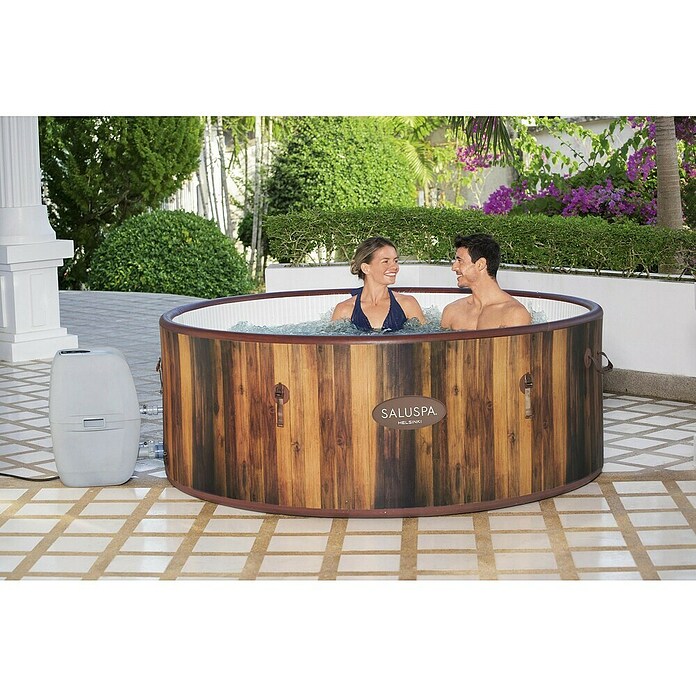Bestway Lay-Z-Spa Opblaasbare jacuzzi Helsinki (Ø x h: 180 x 66 cm ...