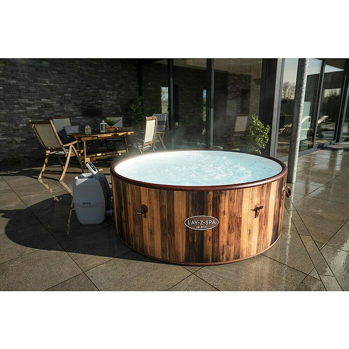 Bestway Lay-Z-Spa Opblaasbare jacuzzi Helsinki (Ø x h: 180 x 66 cm ...