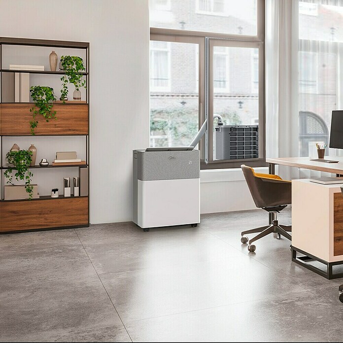 Midea Klimasplitgerät PortaSplit (Heizleistung: 3.500 W, Kühlleistung: 3.500 W, Raumgröße: 42 m² ...