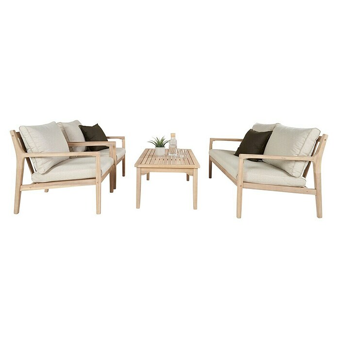 Sunfun Komplet lounge pohištva Lily (4 -del., Bež) | 8303 - Loungeset ...