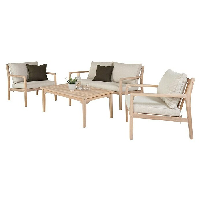 Sunfun Komplet lounge pohištva Lily (4 -del., Bež) | 8303 - Loungeset ...