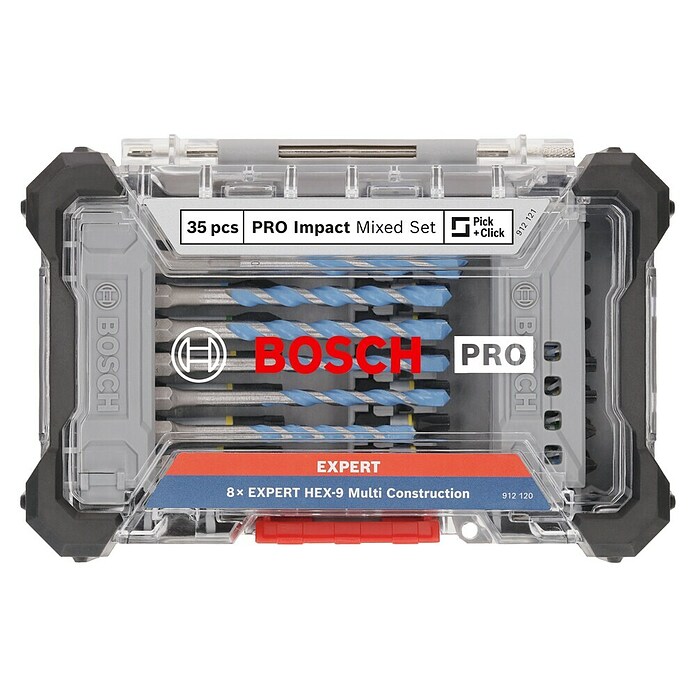 Bosch Set svrdla i bitova Pro Impact Mixed Set (35 -dij.) | BAUHAUS