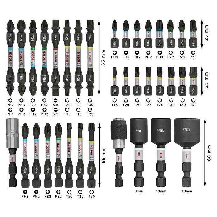 Bosch Bit-Set PRO Impact (36 -tlg.) | BAUHAUS