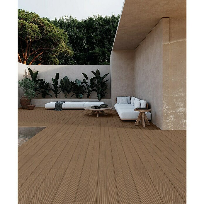 Halcón Podna pločica Aspen Deck Natural (23,3 x 120 cm, Mat) | BAUHAUS