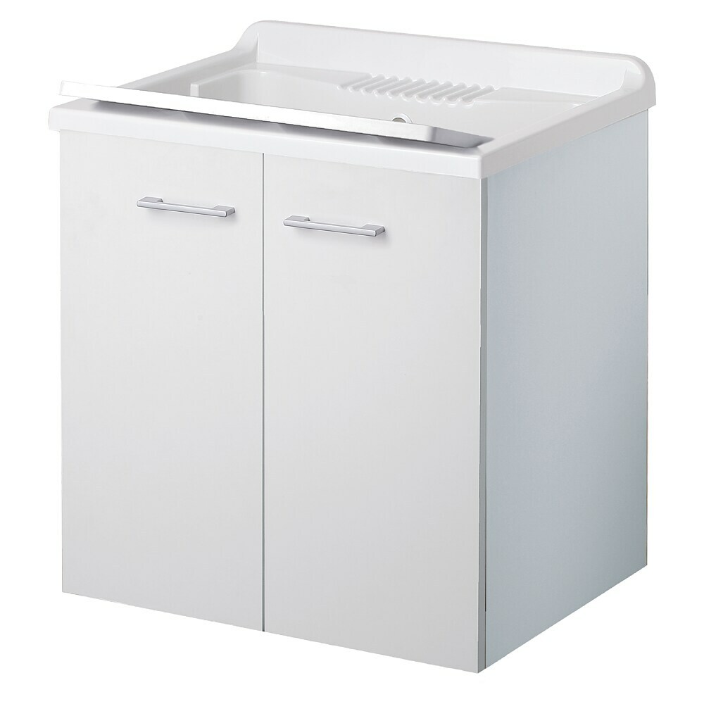 Ausgussbecken Waschkuche Mit Unterschrank