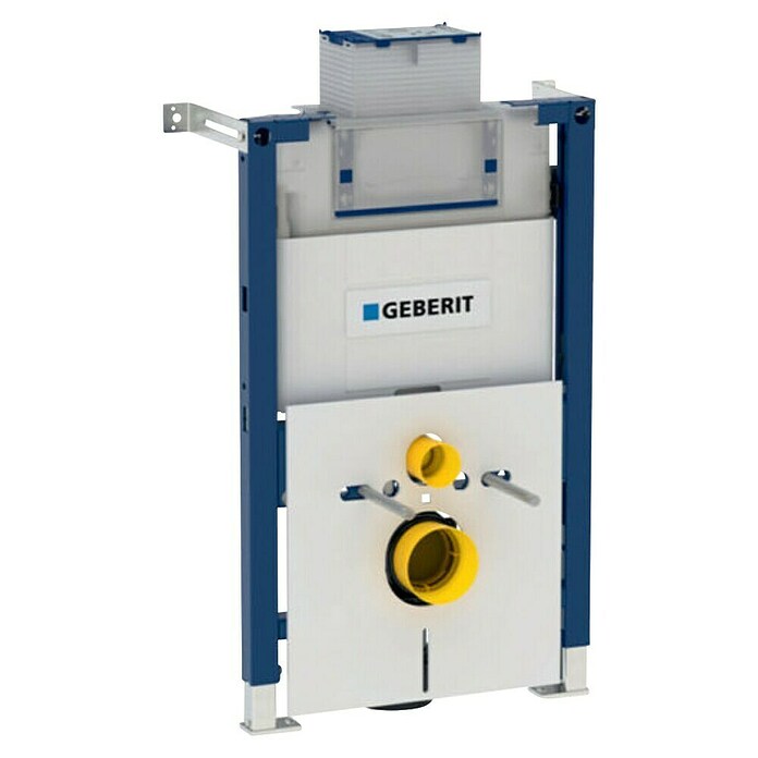 Geberit WC-Vorwandelement Omega (2-Mengen-Spülung, L x B x H: 14 x 50 x ...