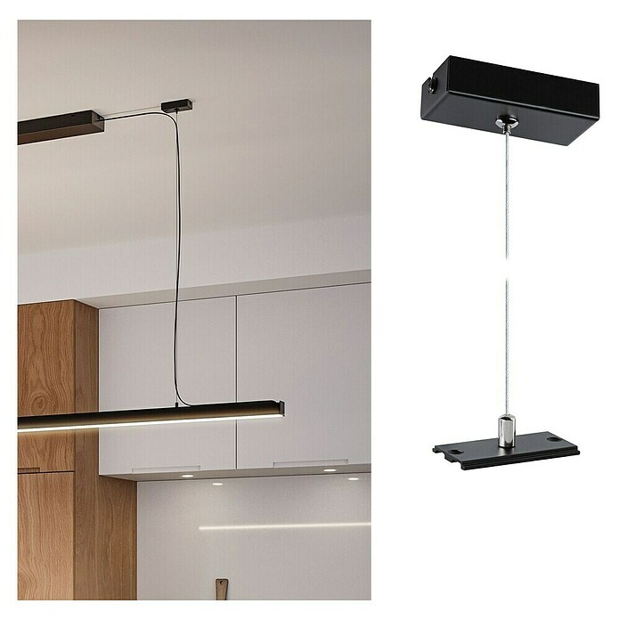 Paulmann Linion Abhängung Seil (L x B x H: 150 x 150 x 4 cm ...