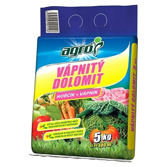 Agro Organsko gnojivo za povrće Vapnenački dolomit (5 kg) | BAUHAUS