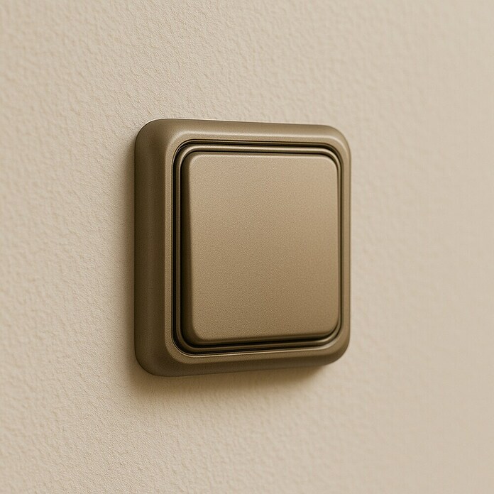 Fontini BF-18 Conmutador (Cobre, Montaje en la pared, 10 A) | BAUHAUS