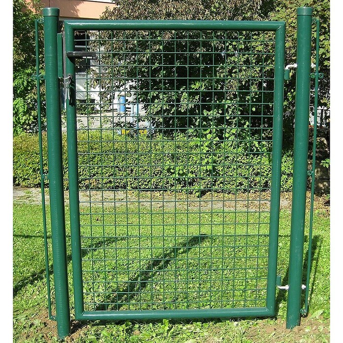 H+S Zauntechnik Gartentor Elite (B x H: 1,06 x 1,5 mm, RAL 6005 ...