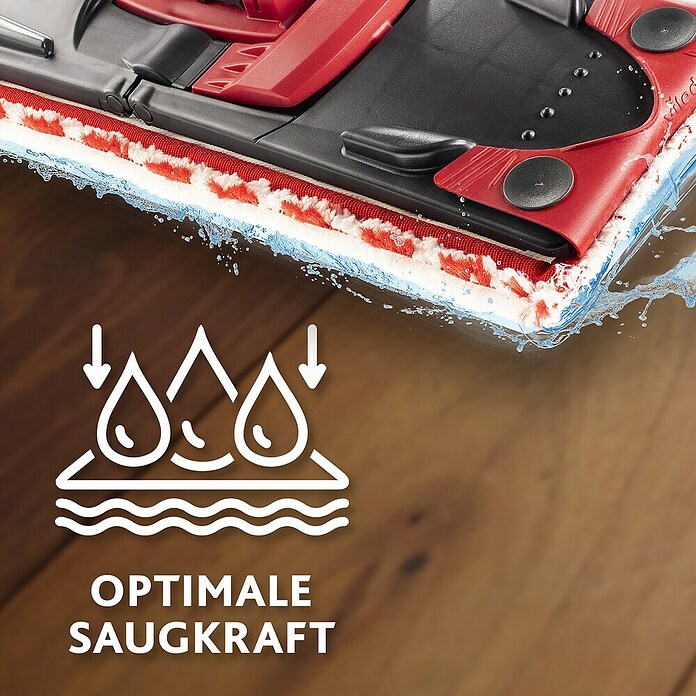 Vileda Ultramax Reinigungssystem & Eimer 2in1 Box Plus Dr. Beckmann ...