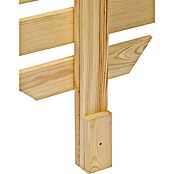 Dobar Rankhilfe Magnolia (49 x 175 cm, Holz, Naturbelassen) | BAUHAUS