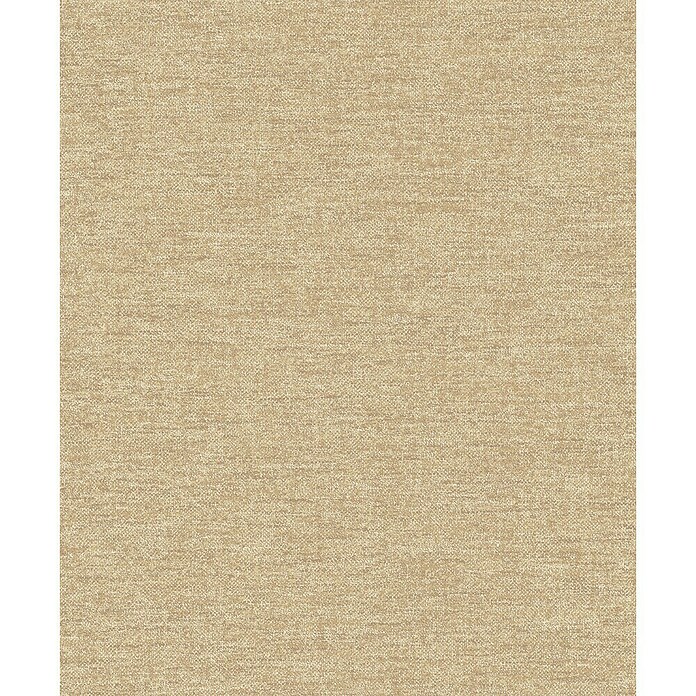 Vliesbehang Uni Beige (Beige, 10 m x 53 cm) | BAUHAUS