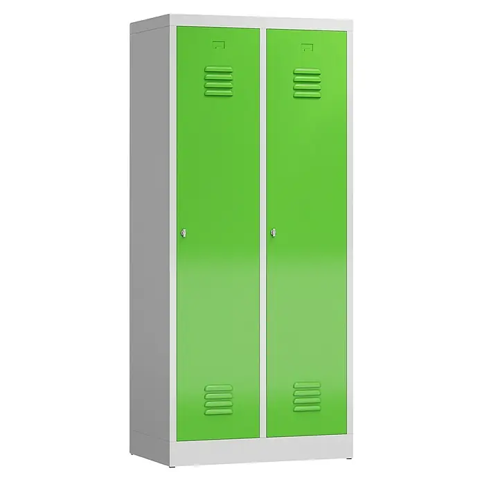 Lüllmann ClassiX Spind mit S/W-Trennung - H x B x T: 180 x 80 x 50 cm ...