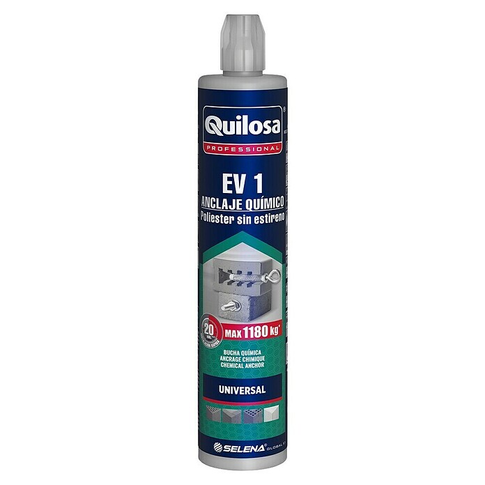 Quilosa Anclaje químico EV 1 (Volumen neto: 300 ml) | BAUHAUS