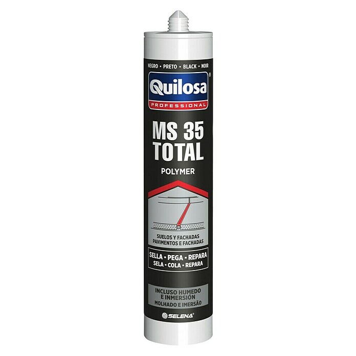 Quilosa Adhesivo y sellador Sintex MS 35 (Negro, 300 ml) | BAUHAUS