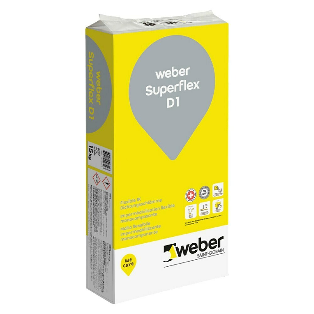 SG Weber Flex-Dichtschlämme Superflex D1