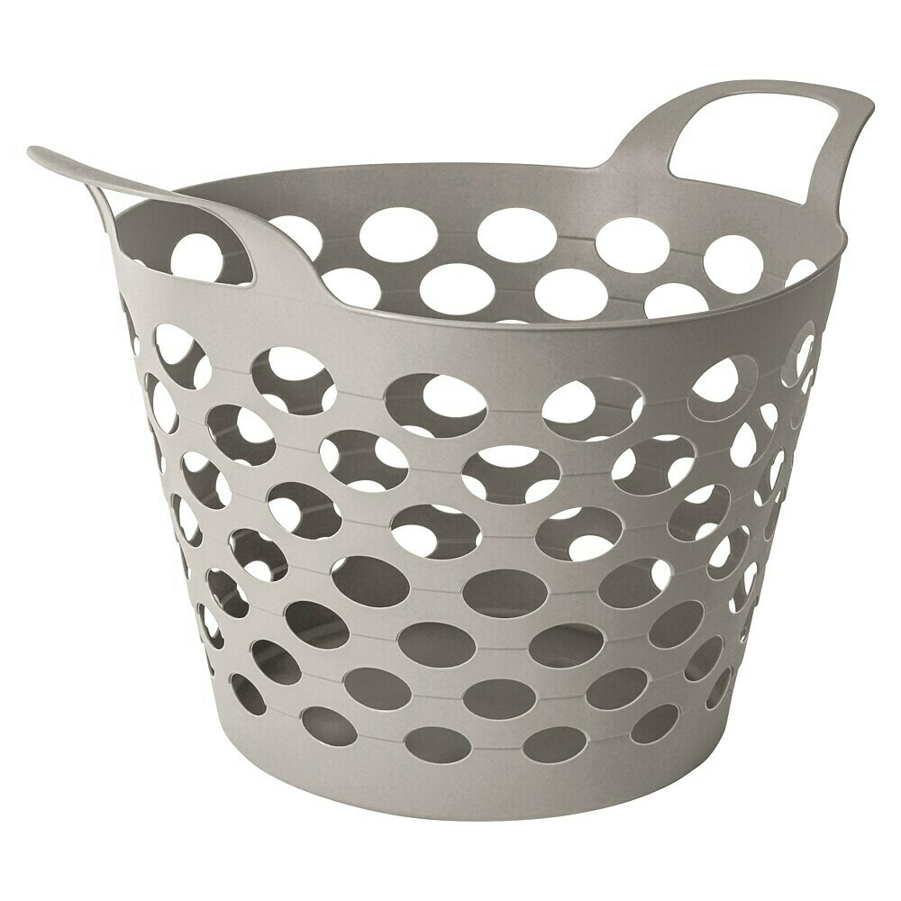 Gartenkorb mit Lochmuster - Kunststoff, 30 l, Sand online kaufen bei ...