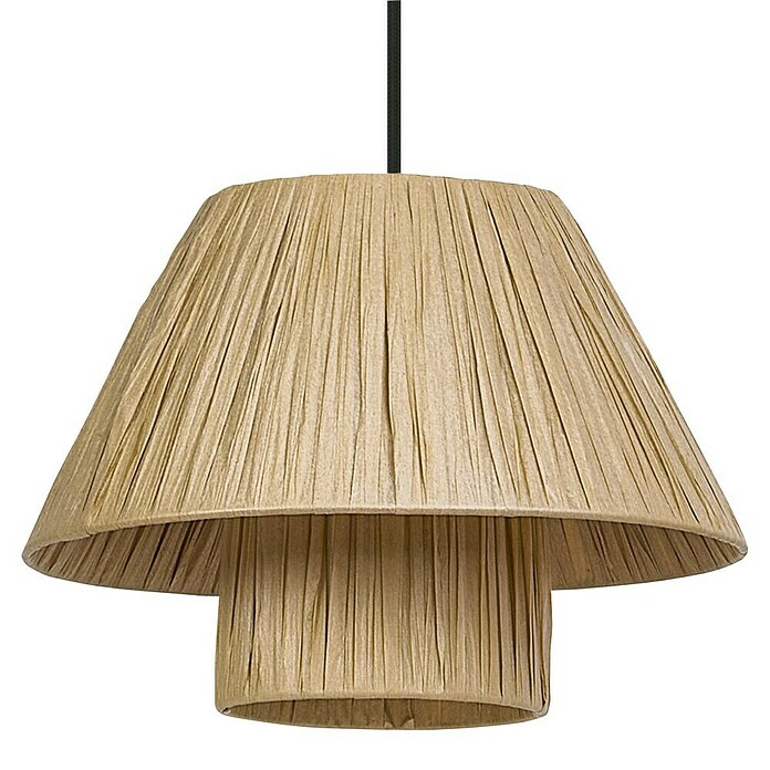 Ledvance Lámpara colgante Hut (6 W, Ø x Al: 28 x 120 cm, Beige, E27 ...