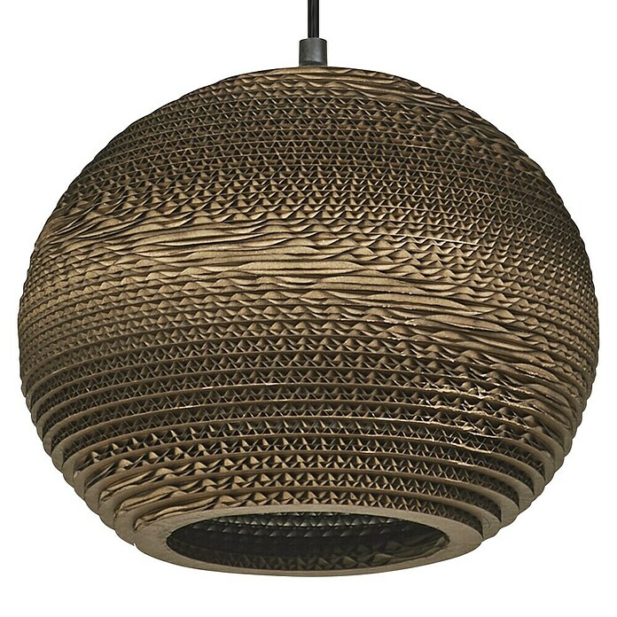 Ledvance Lámpara colgante redonda Cardboard (40 W, Ø x Al: 26 x 127 cm ...