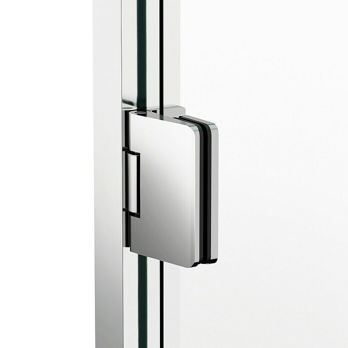 GME Mampara de ducha frontal Glass (107,7 x 195 cm, Espesor de vidrio ...