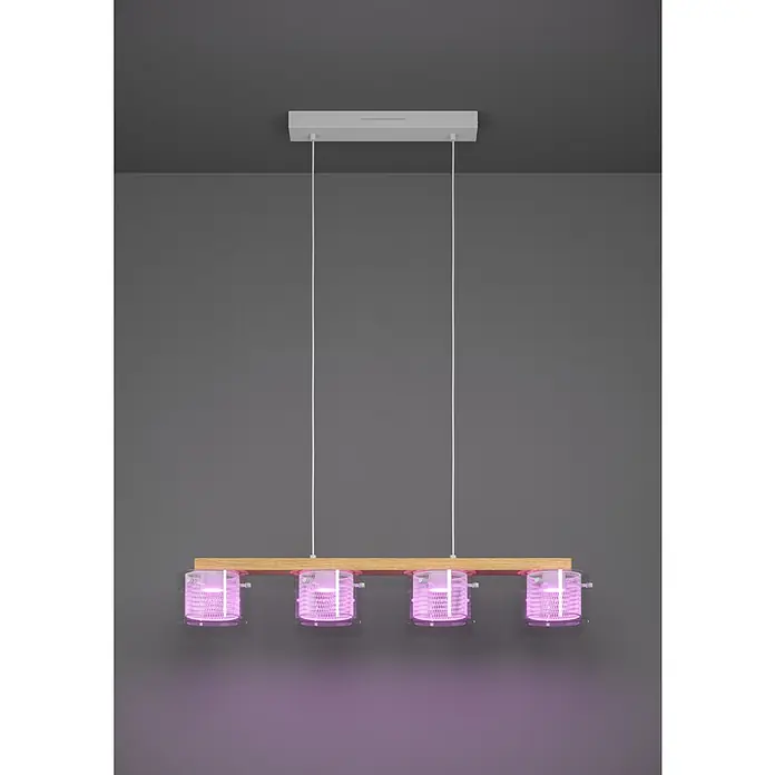 Eglo connect.z LED-Pendelleuchte Portico-Z - 14,8 W, L x B x H: 88 x ...