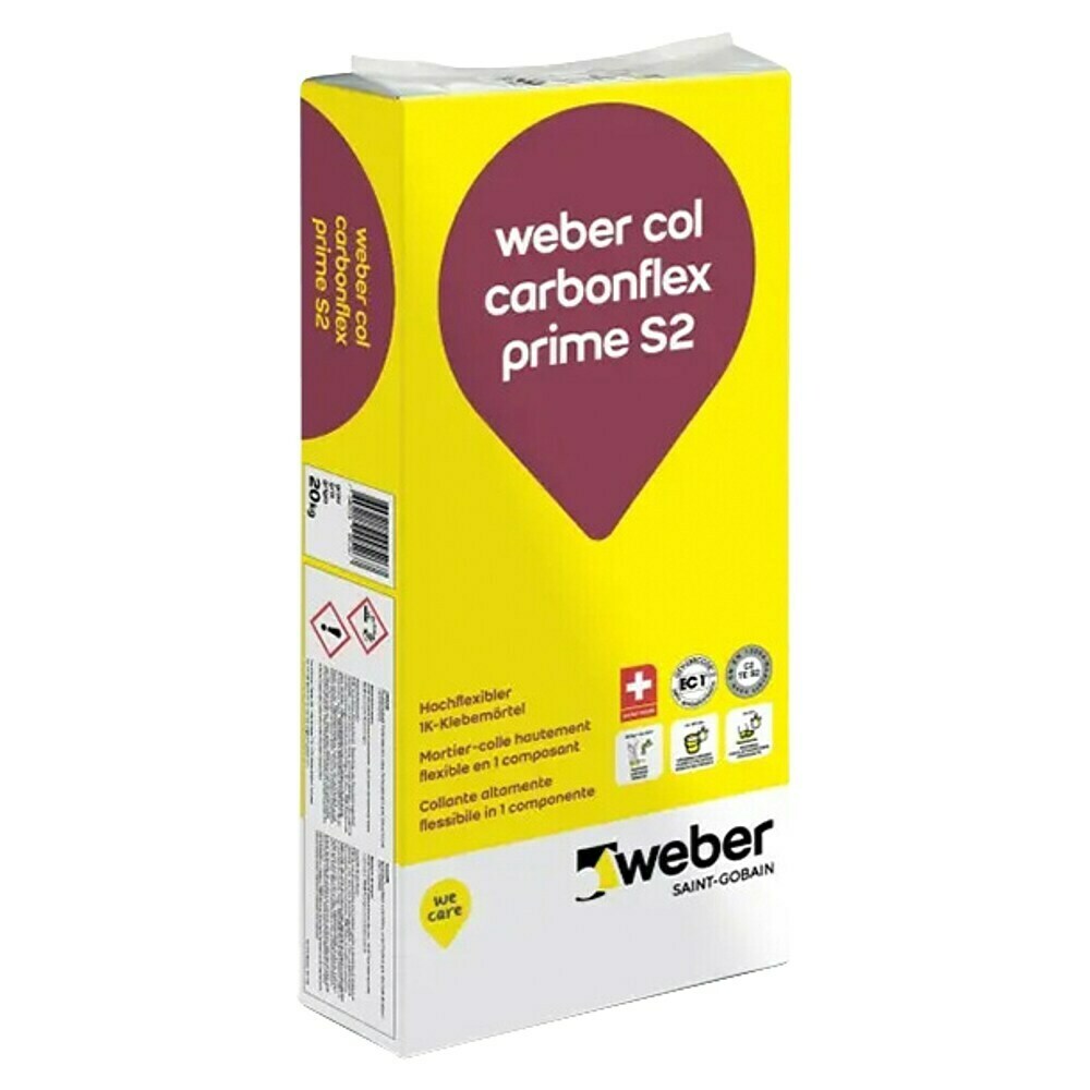 SG Weber Klebemörtel webercol carbonflex prime S2