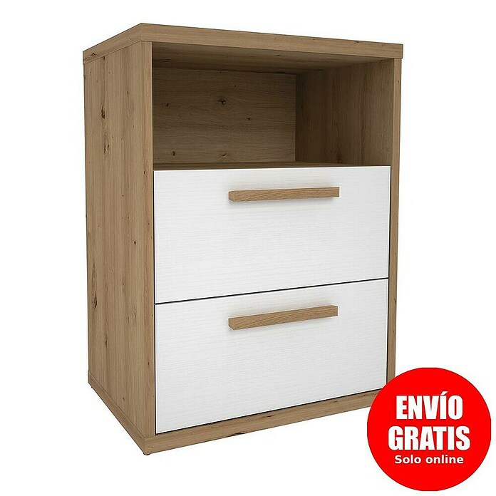 Meka Block Mesita de noche K-976 (L x An x Al: 33,6 x 48,3 x 64,5 cm ...