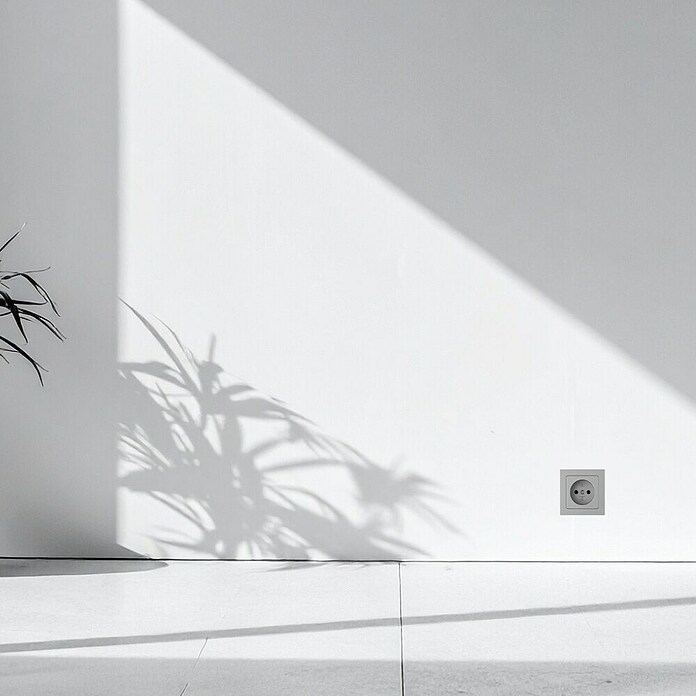 Luceco Oxford Enchufe Schuko pack x3 (Gris, 16 A, 3 ud.) | BAUHAUS