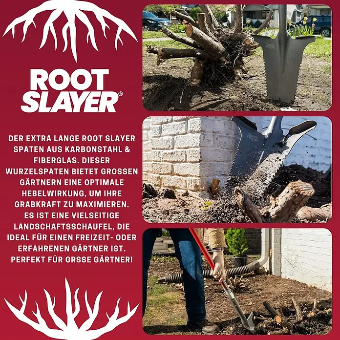 Schone Root Slayer Spaten Ebenbild