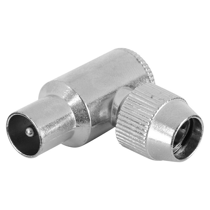 Q-Link Coax haakse connector, male (Coax connector, male, Hoek van 90 ...