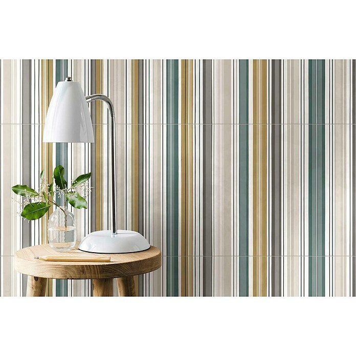 Marazzi Zidna pločica Tempera Crema Decoro Tape (90 x 30 cm, Raznobojno ...