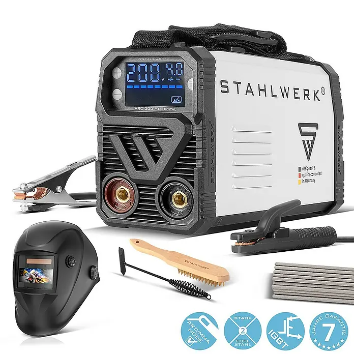 STAHLWERK Elektrodenschweißgerät Schweißgerät ARC 200 MD ...