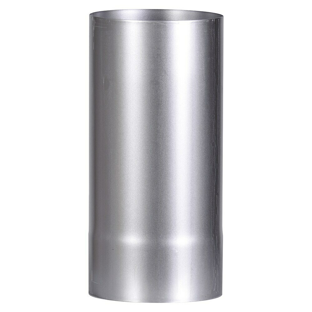 Firefix Ofenrohr - Ø x L: 120 x 250 mm, Feueraluminiert, Silbergrau ...