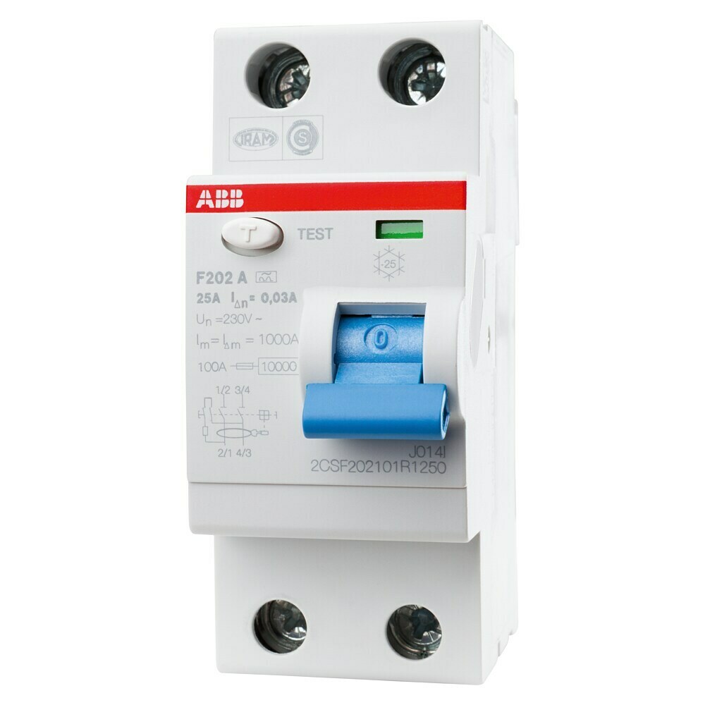 ABB System pro M compact FI-Schalter F202A-25/0,03