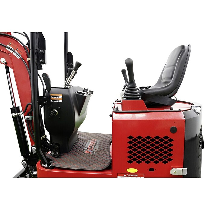 HZC Power Minibagger DKB991 (9,5 PS, Schwenkbereich: 120 °) | BAUHAUS