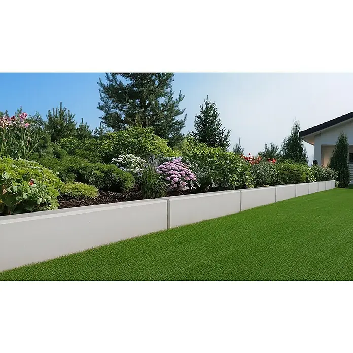EHL Randstein - 100 x 12 x 40 cm, Grau, Beton online kaufen bei BAUHAUS