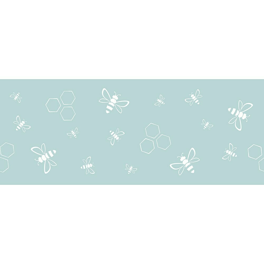 D-c-fix Static Glasfolie Wild Bees - 150 x 20 cm, Transluzent, Statisch ...