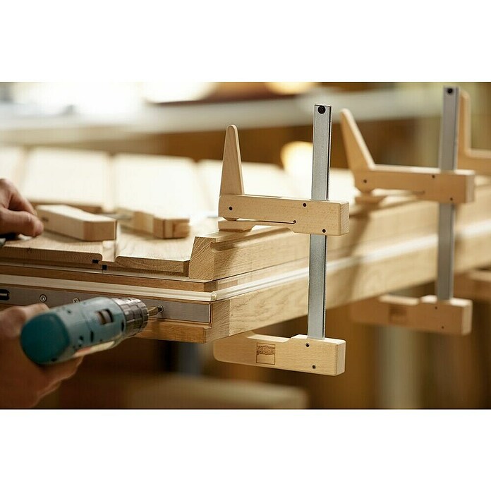 Bessey Spona z ročico (Razpon: 400 mm, Dolžina štrlečega dela: 110 mm ...