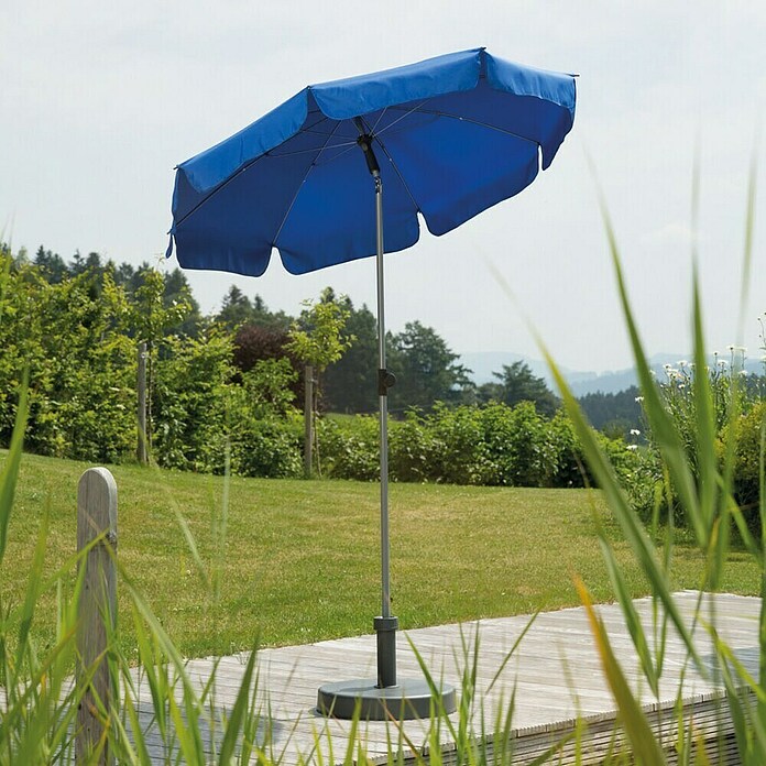 Schneider Schirm Locarno (Ø 150 cm, Blau)