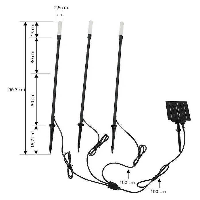Lindby Erdspießleuchte Balian kaufen